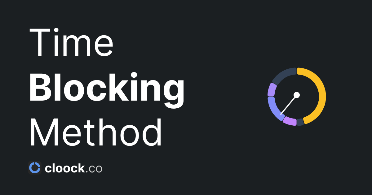 Time Blocking Method
